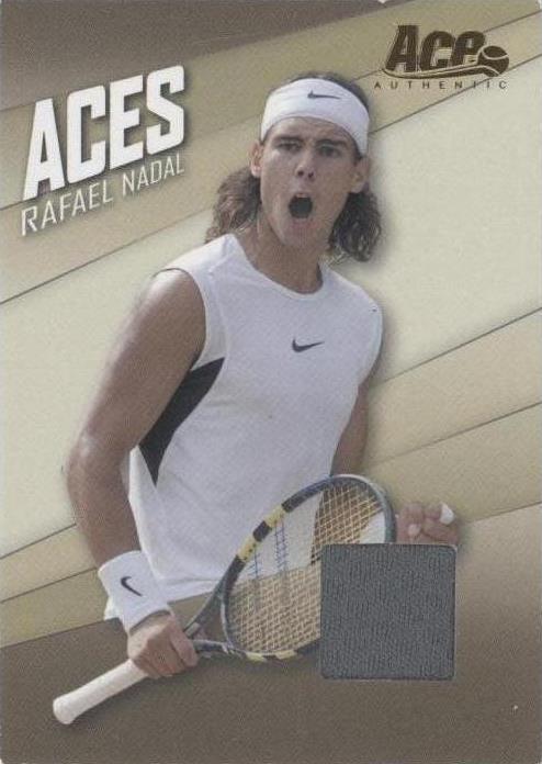 2007 Ace Authentic Straight Sets - Aces Rafael Nadal #AC-5 Materials ...