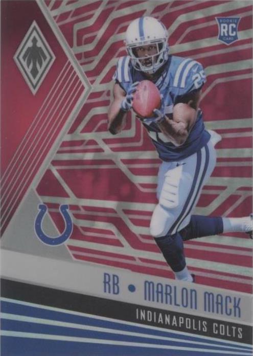 2017 Panini Phoenix - Rookies Marlon Mack #135 Pink /199 (RC) for sale ...