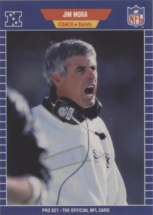 1989 Pro Set - Jim Mora Jr. #278 (RC) for sale online | eBay