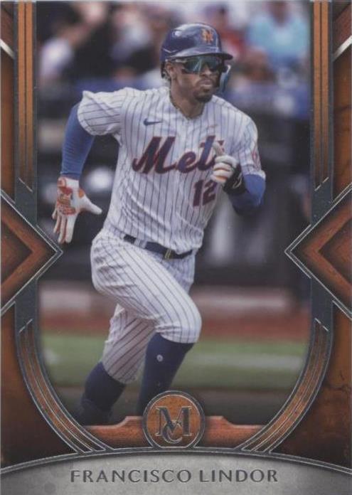 2022 Topps Museum Collection - Francisco Lindor #15 Copper for sale ...