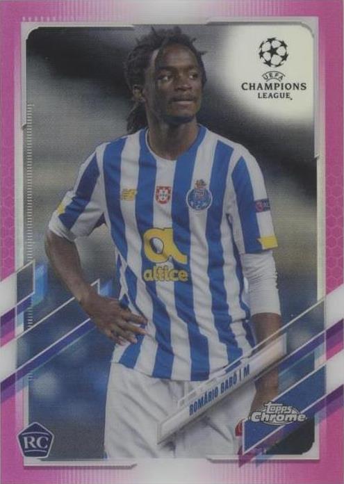 2020-21 Topps Chrome UCL - Pink Refractor #32 Romario Baro /175 (RC) for sale online | eBay