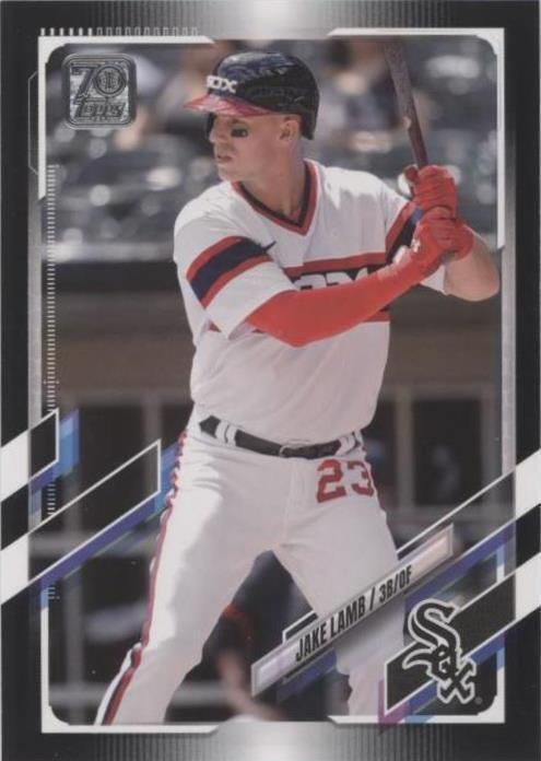 2021 Topps Update Series - Jake Lamb #US255 Black /70 for sale online ...