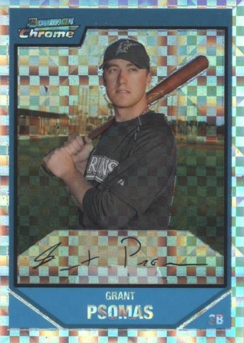 2007 Bowman Chrome - Prospects X-Fractor #BC119 Grant Psomas /250 (RC) for sale online | eBay