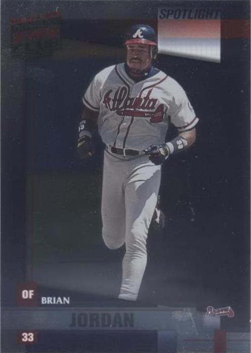 2002 Donruss Best of Fan Club - Brian Jordan #135 Spotlight /100 for ...