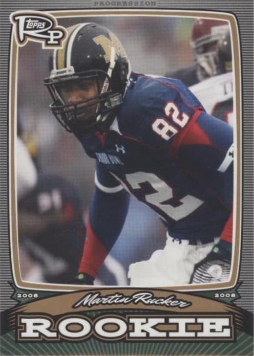 2008 Topps Rookie Progression - Rookies Bronze #PR-MRU Martin Rucker ...