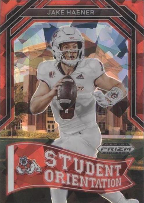 2023 Panini Prizm Draft Picks - Student Orientation Jake Haener #SO-7 ...