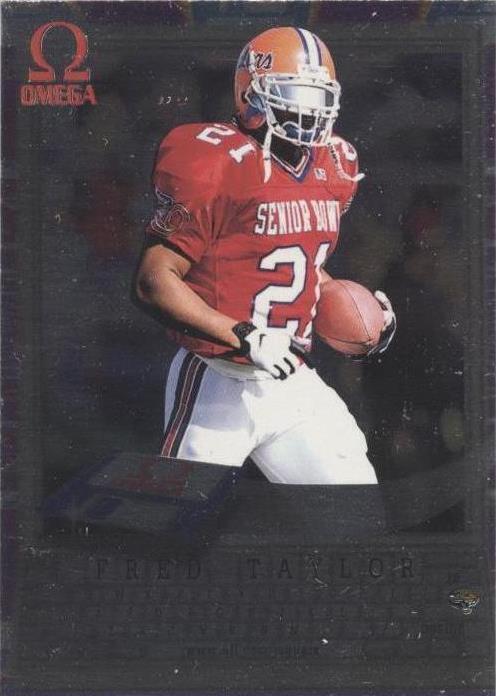 1998 Pacific Omega - Online Fred Taylor #18 (RC) for sale online | eBay