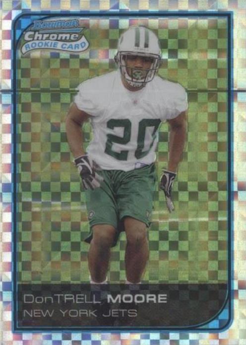 2006 Bowman Chrome - X-Fractor #255 DonTrell Moore /250 (RC) for sale ...