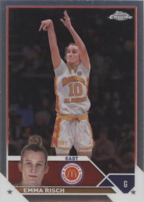 2023 Topps Chrome McDonald's All American - Emma Risch #34 (RC) for ...