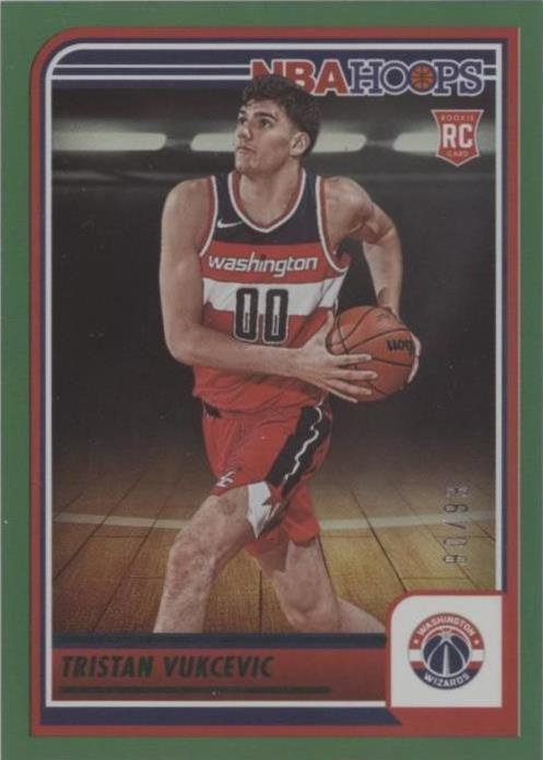 2024-25 Panini Nba Hoops - Rookies Kyshawn George #254 Green /99 (RC ...