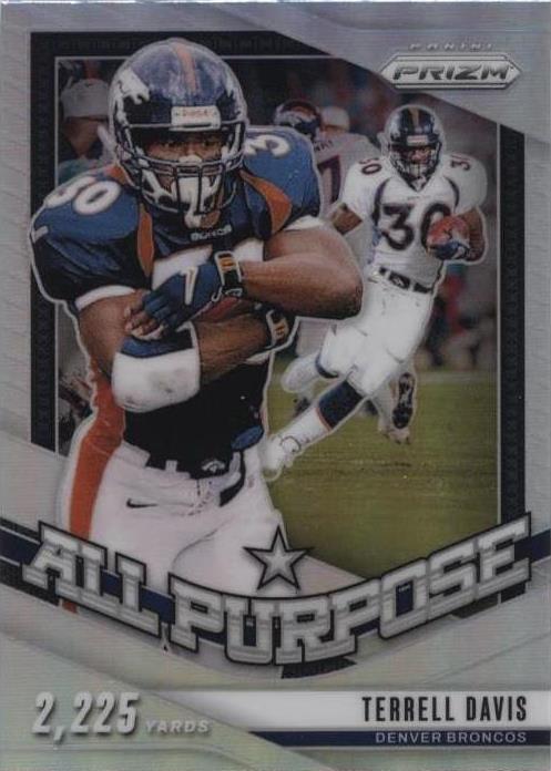 2024 Panini Prizm - All Purpose Terrell Davis #12 Silver Prizm for sale ...