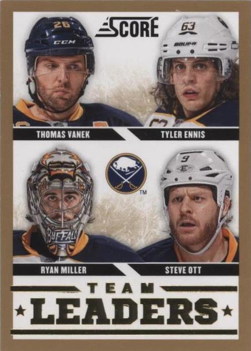 2013-14 Score - Team Leaders Ryan Miller, Thomas Vanek, Tyler Ennis ...