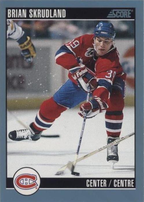 1992-93 Score Canadian - Brian Skrudland #136 for sale online | eBay