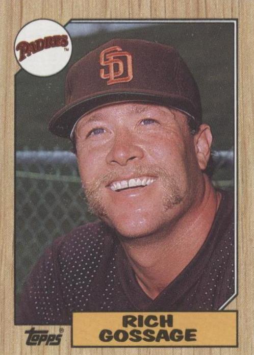 1987 Topps - #380 Rich Gossage for sale online | eBay