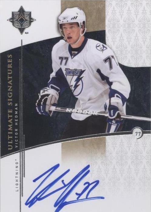 2009-10 Upper Deck Ultimate Collection - Ultimate Signatures #US-VH ...