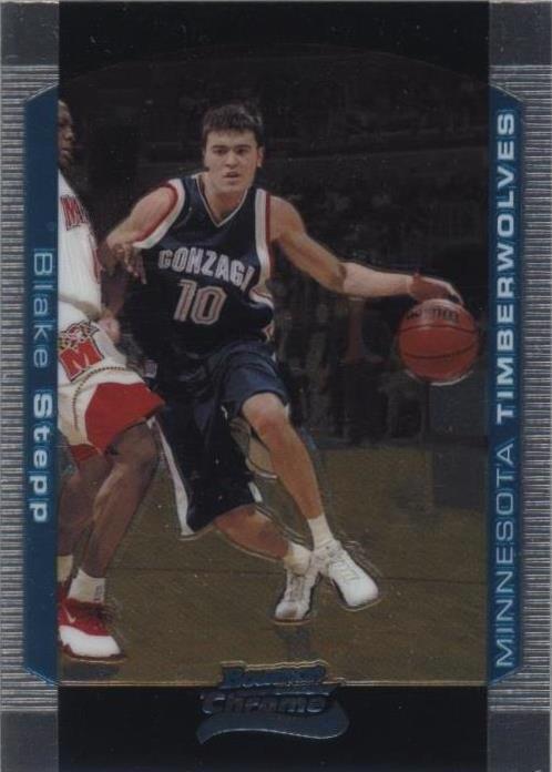 2004-05 Bowman Draft Picks & Prospects - Blake Stepp #123 Chrome (RC ...