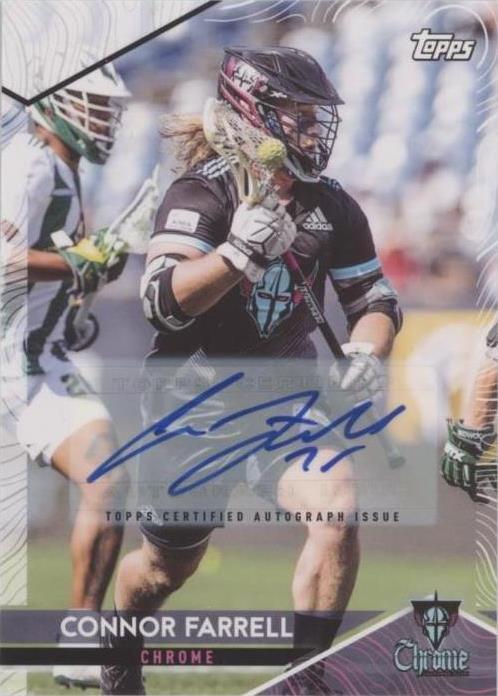 2022 Topps Premier Lacrosse League - Autographs #106 Connor Farrell (AU ...