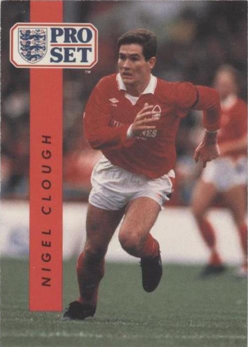 1990-91 Pro Set - Nigel Clough #172 (RC) for sale online | eBay