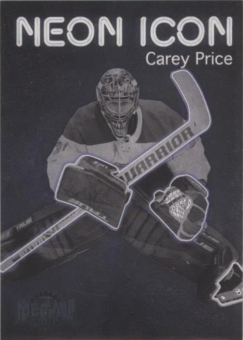 2021-22 Skybox Metal Universe - Neon Icon Carey Price #NI-11 for sale ...