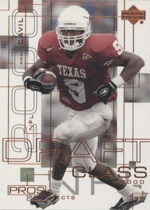 2000 Upper Deck Pros & Prospects - Draft Class Kwame Cavil #100 /1000 (RC) for sale online | eBay
