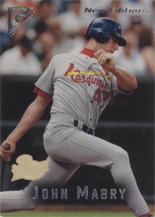 1996 Topps Gallery - New Editions John Mabry #102 Player's Private ...