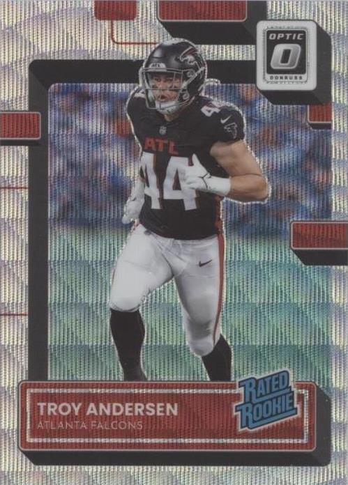 2022 Panini Donruss Optic - Rated Rookie Troy Andersen #273 Wave Prizm ...