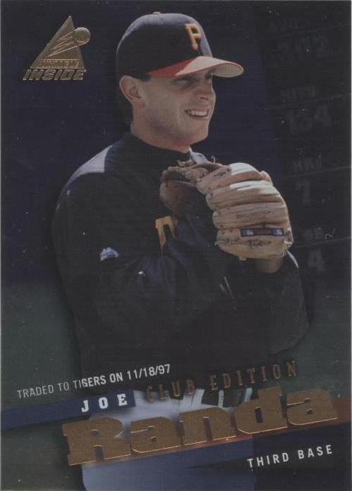 1998 Pinnacle Inside - Joe Randa #100 Club Edition for sale online | eBay