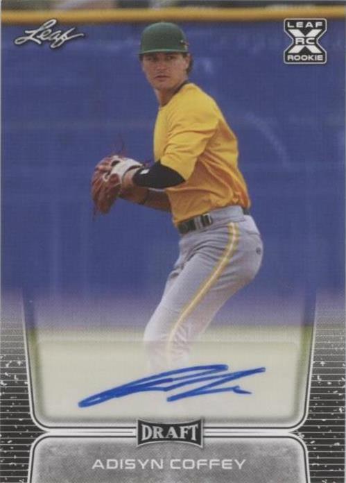 2020 Leaf Draft - Autographs #BA-AC3 Adisyn Coffey (AU, RC) for sale ...