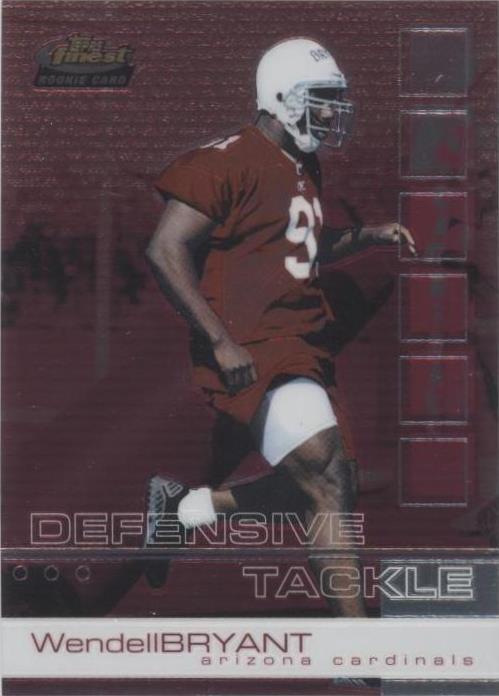 2002 Topps Finest - #99 Wendell Bryant (RC) for sale online | eBay
