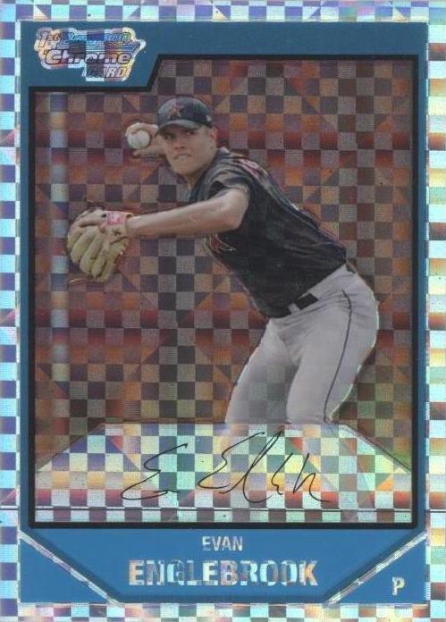 2007 Bowman Chrome - Prospects X-Fractor #BC104 Evan Englebrook /275 ...