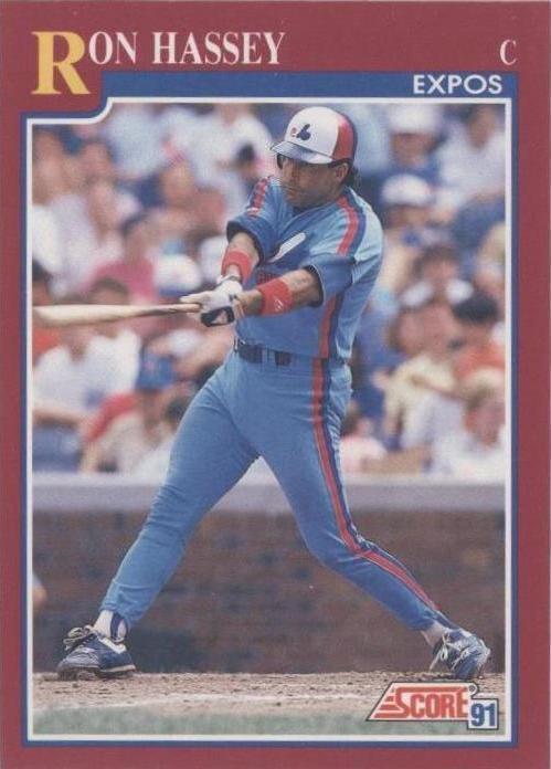 1991 Score Rookie & Traded - Ron Hassey #43T for sale online | eBay