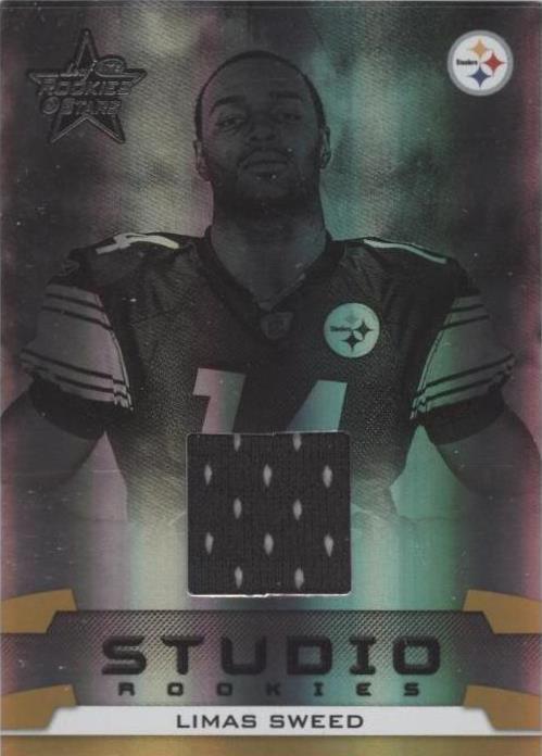 2008 Leaf Rookies & Stars - Studio Rookies Limas Sweed #SR-8 Materials ...