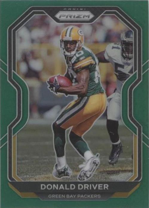 2020 Panini Prizm - Donald Driver #214 Green Prizm for sale online | eBay