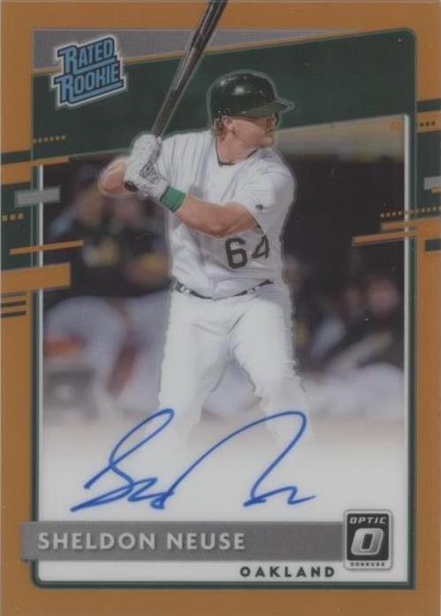 2020 Panini Donruss Optic - Rated Rookie Signatures Sheldon Neuse #RRS ...