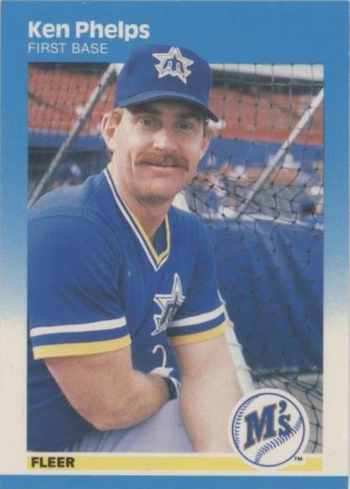 1987 Fleer - Ken Phelps #593 Glossy for sale online | eBay
