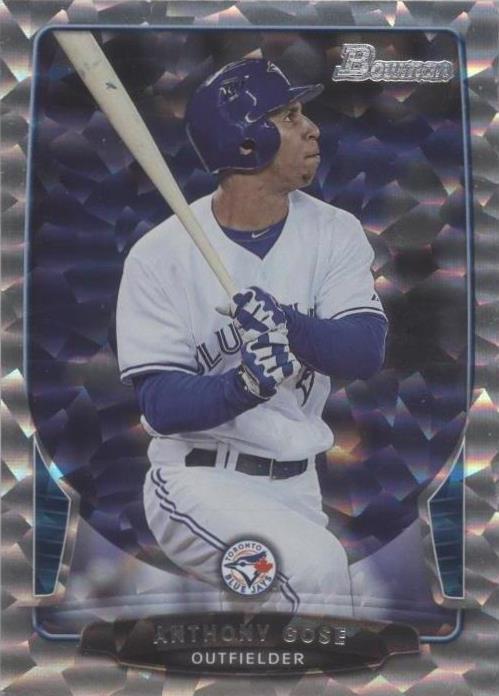 2013 Bowman - Anthony Gose #133 Silver Ice for sale online | eBay