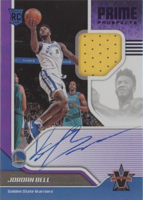2017-18 Panini Vanguard - Prime Prospects Signatures Jordan Bell #139 ...