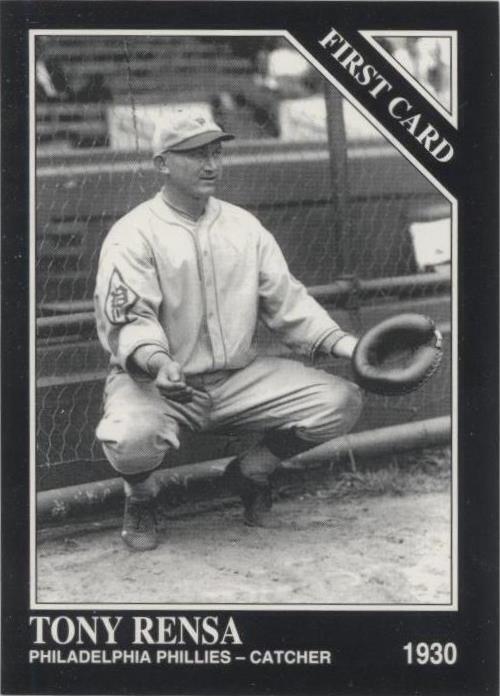 1993 The Sporting News Conlon Collection - Tony Rensa #950 (RC) for ...