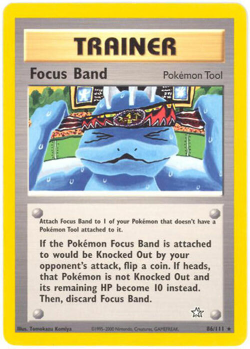 Focus Band Pokemon Cards - Find Pokemon Card Pictures With Our Database ...