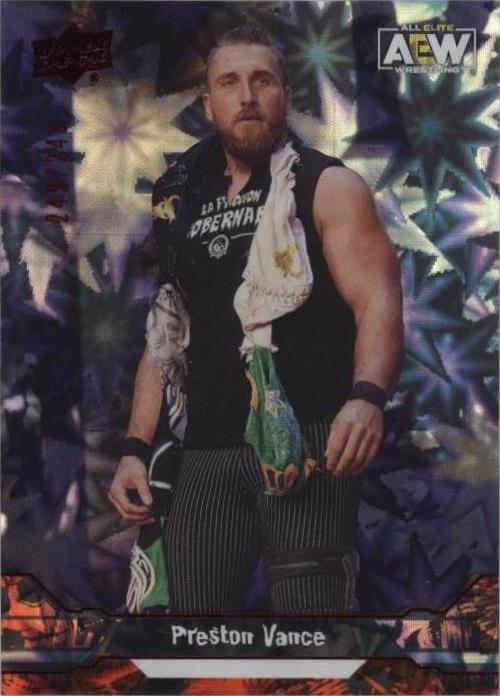 2023 Upper Deck AEW All Elite Wrestling - Preston Vance #15 Dynamite ...