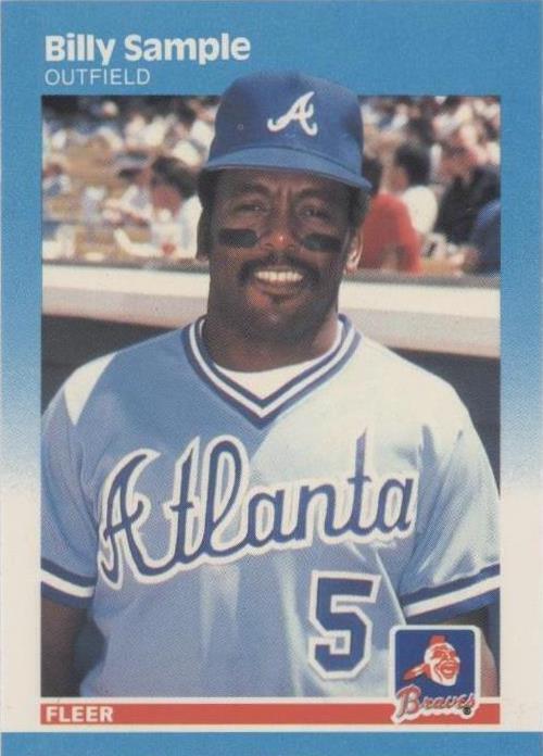 1987 Fleer - Billy Sample #527 Glossy for sale online | eBay