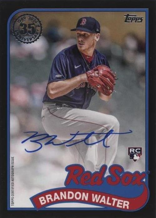2024 Topps Series 1 - 1989 Topps Baseball Autographs Brandon Walter ...
