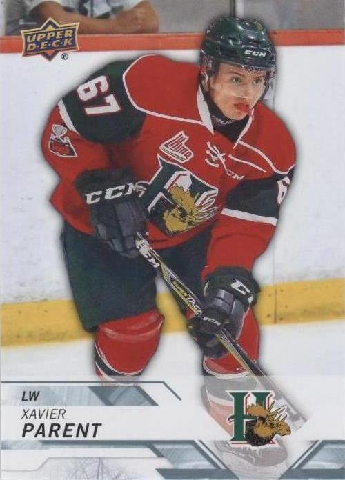 2018-19 Upper Deck CHL - Xavier Parent #86 (RC) for sale online | eBay