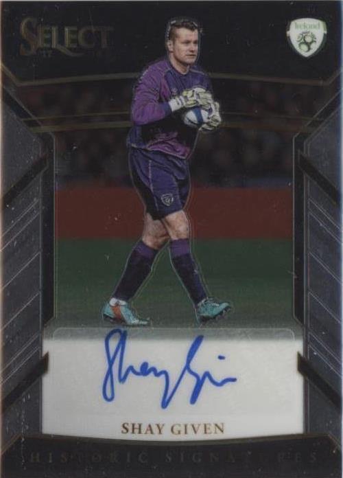 2017-18 Panini Select - Historic Signatures Shay Given #HS-SGI /299 (AU ...