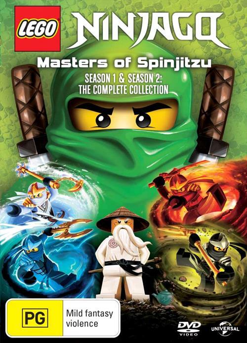 Lego Ninjago-Masters of Spinjitzu : Series 1-2 | Boxset (Box Set Box ...
