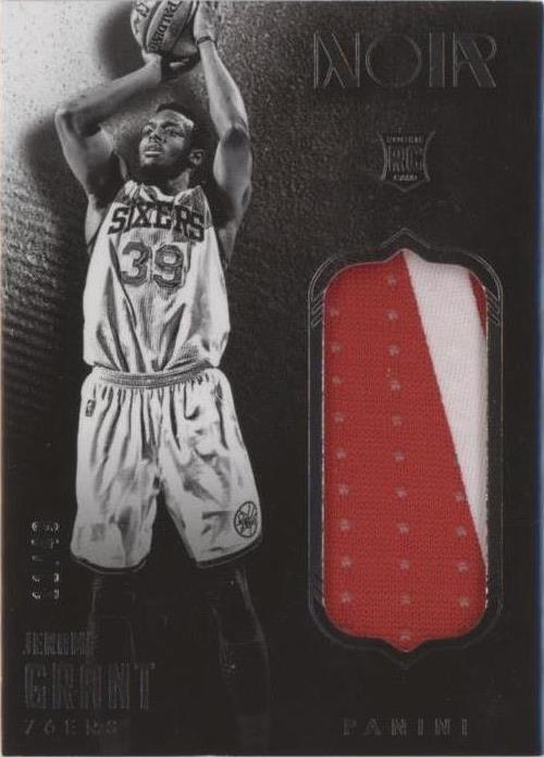 2014-15 Panini Noir - Rookie Noir Prime #RN-JG Jerami Grant /49 (MEM ...