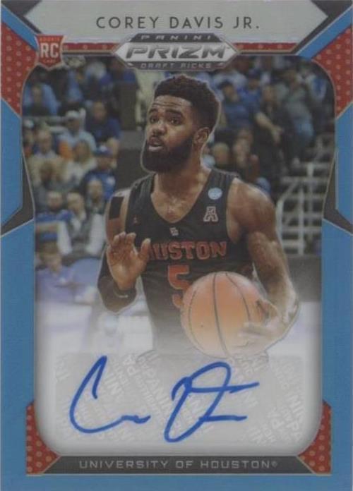 2019-20 Panini Prizm Draft Picks - Draft Picks Autographs Corey Davis ...