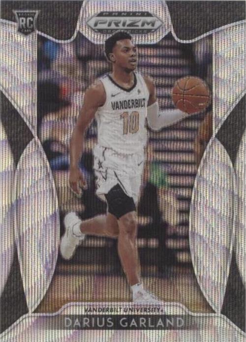 2019-20 Panini Prizm Draft Picks - Darius Garland #6 Blue Wave Prizm ...