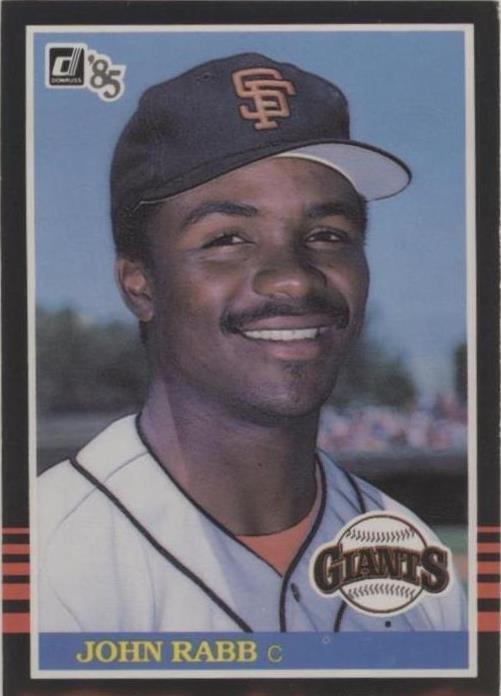 1985 Donruss - John Rabb #236 for sale online | eBay