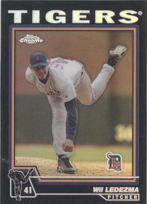 2004 Topps Chrome - Wil Ledezma #348 Black Refractor for sale online | eBay